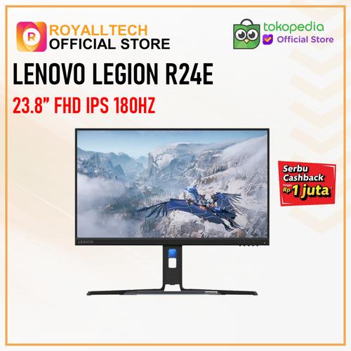 Promo Lenovo Legion R24e Gaming Monitor FHD IPS 24 Inch 99% sRGB HDMI ...