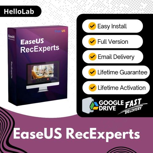 Jual EaseUS RecExperts Pro 3.8.0 Full Version - Download Software Aplikasi / Plugin / Preset ...