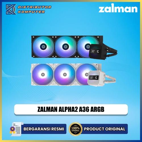 Promo Zalman Alpha2 A36 - 360 mm Liquid Cooler CPU - Putih Cicil 0% 3x - Jakarta Pusat ...