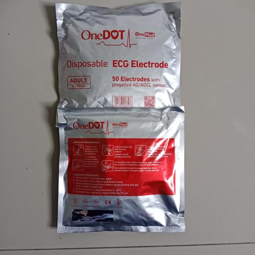 Jual DISPOSABLE ECG ELECTRODE/ECG electrode/ ONE DOT/Adult Monadis Ecg ...