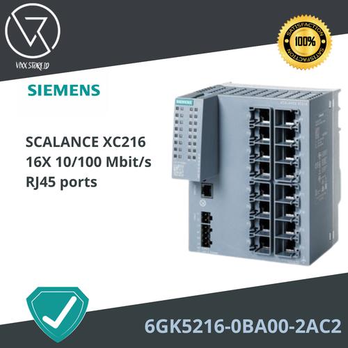 Jual SIEMENS 6GK5216-0BA00-2AC2 - SCALANCE XC216 - Kota Bandung ...