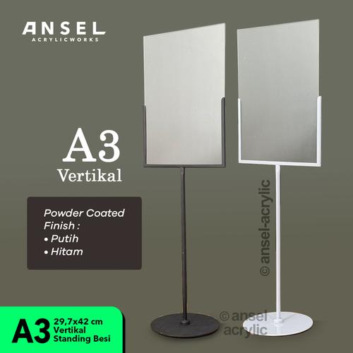 Promo Standing Frame POP Besi Akrilik - Acrylic Metal Promotion Display ...