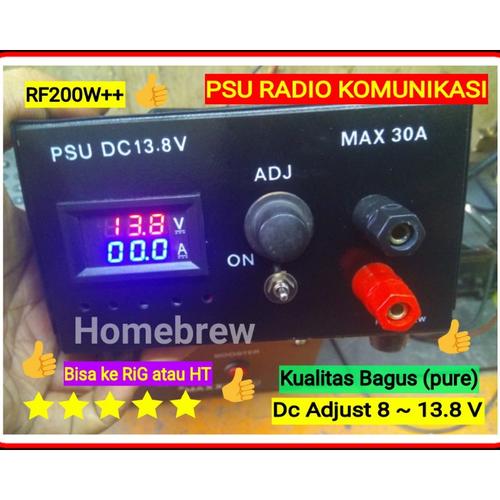 Jual Power Supply Radio Komunikasi jenis rig atau HT walkie talkie ...
