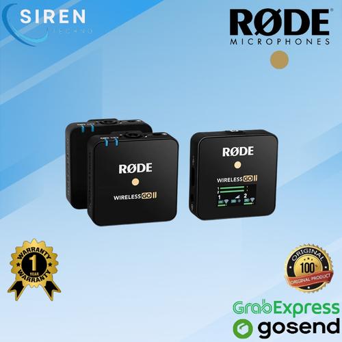 Jual RODE Wireless GO II 2 Channel Wireless Microphone System - Jakarta Selatan - Sirentechno ...
