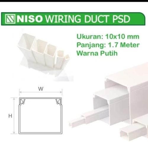 Jual Kabel Duct Ducting Protektor Cable Protector Pelindung Kabel NISO Tray - 10 x 10 - Kab ...