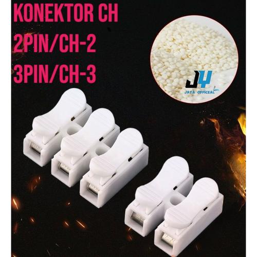 Jual KONEKTOR KABEL LISTRIK 2 PIN/3 PIN/Quick Connect Terminal Block ...