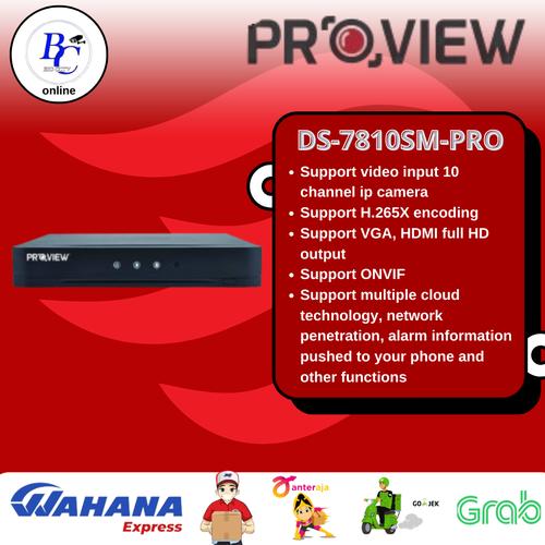 Jual NVR 10 CHANNEL PROVIEW DS-7810SM-PRO - Kota Tangerang Selatan ...