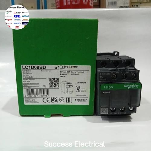 Jual Kontaktor/Contactor Schneider LC1D09BD 24VDC ORIGINAL - Kota ...