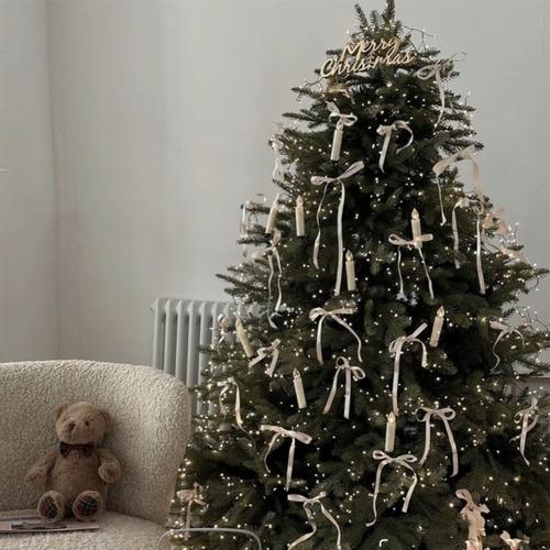 Jual Pohon natal full set custom warna colour accessories Christmas DIY ...