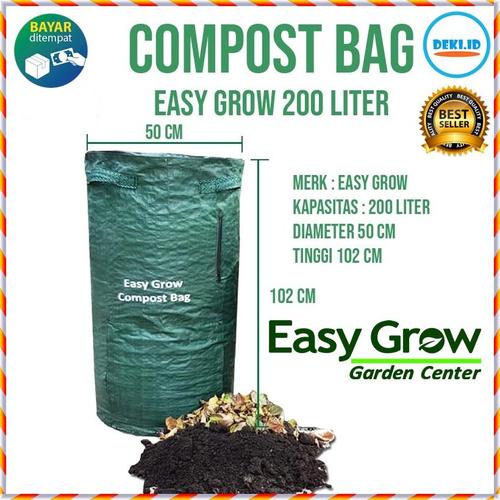 Jual Compost Bag 200 Liter Easy Grow Tas Kompos Tempat Membuat ...