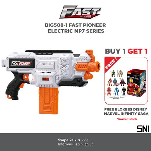 Promo Fast Pioneer Electric Soft Bullet Gun Toy / Electric Mp7 Series ...