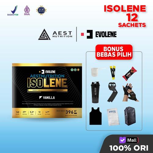 Jual Evolene Isolene Susu Whey Protein Isolate Kemasan Box isi 12 ...