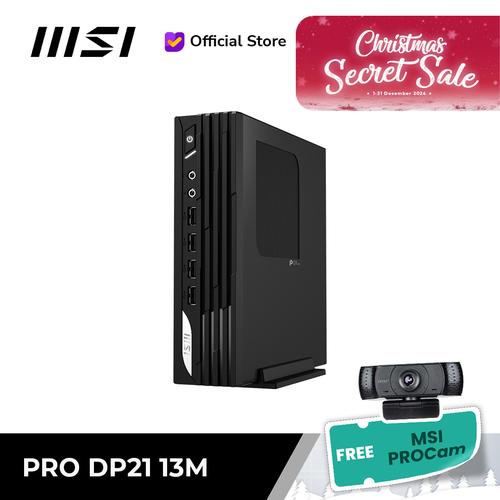 Promo MSI PRO DP21 13M Mini PC | i7-13700 | 16GB | NVMe | Office Desktop - Up RAM 32GB+1TB Cicil ...
