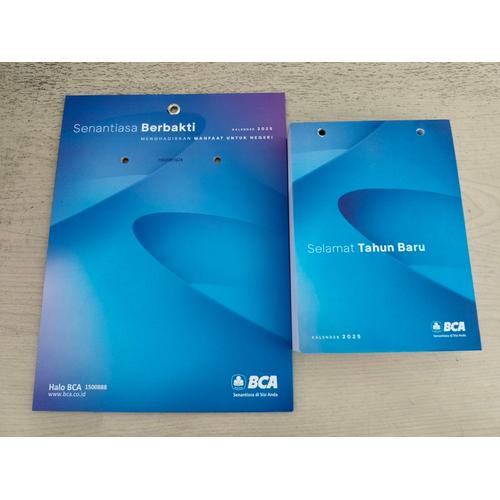 Jual Kalender Dinding Harian BANK BCA Exclusive Mewah Model Sobek ...