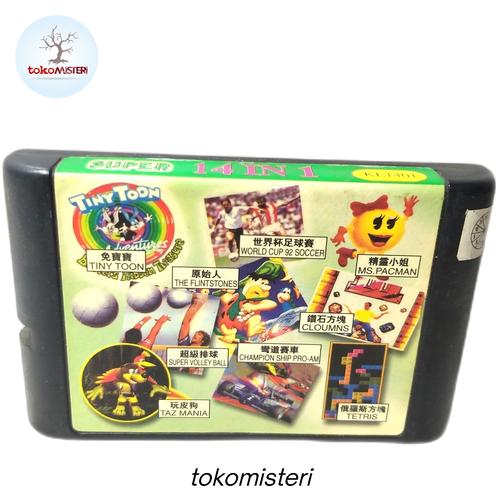 Jual Kaset Video Games Cassette Cartridge Miss Ms Pacman Pac Man Tazmania Taz Devil Tiny Toon ...