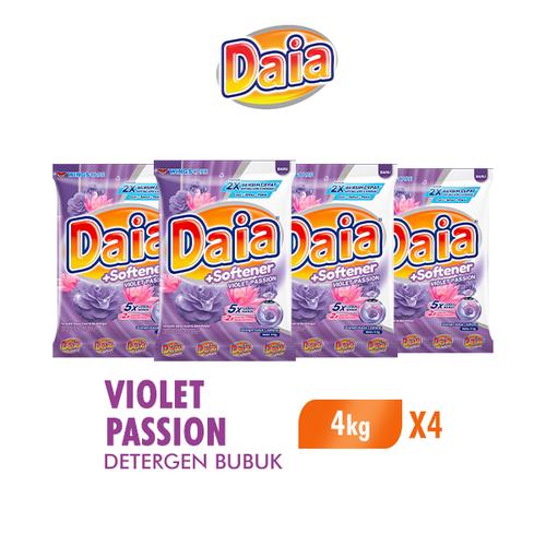 Promo Daia Deterjen Bubuk Violet 4 kg x 4 pcs - - Wings Official Store ...