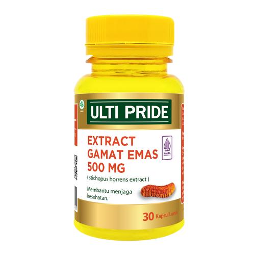 Promo ULTI PRIDE GAMAT EMAS 500mg ISI 30 KAPSUL LUNAK - SUPLEMEN ...