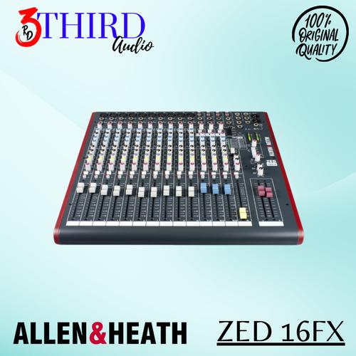 Jual Allen & Heath ZED16FX 16 Channel Mixer with Effects Original ZED-16FX - Jakarta Pusat ...