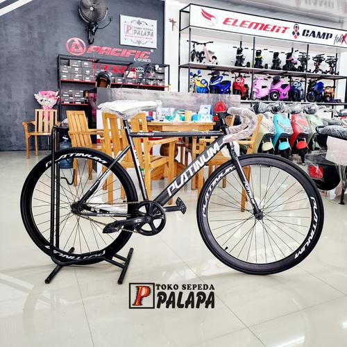 Jual SEPEDA FIXIE 700C Platinum NEW Patriot Fixed Gear Best Product ...
