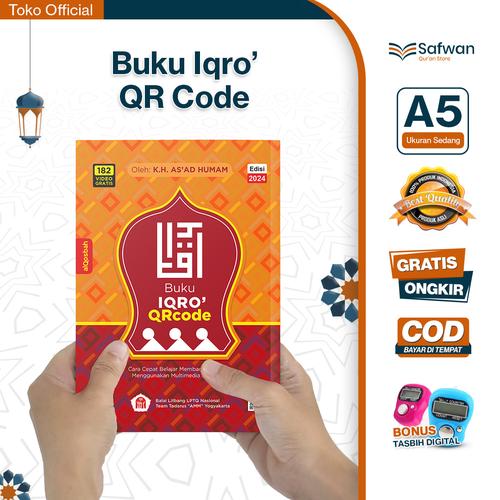 Jual Buku Iqro QR Code Milenial Mudah Baca Fitur Cara Membaca Cepat ...