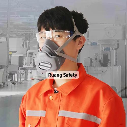 Jual 3M 3200 MASKER SINGLE CARTRIDGE HALF FACEPIECE REUSABLE RESPIRATOR ...