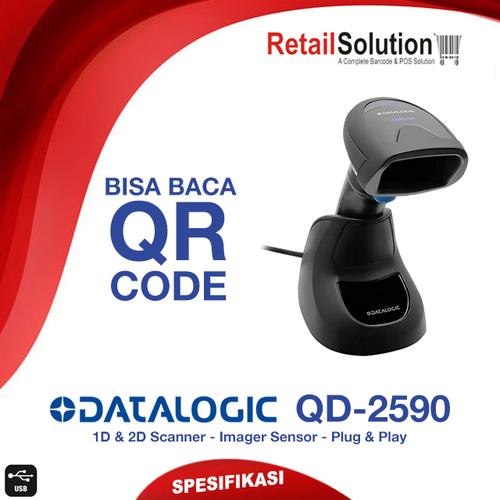 Jual Barcode Scanner 2D USB - Datalogic QD2590 / QD-2590 pengganti ...
