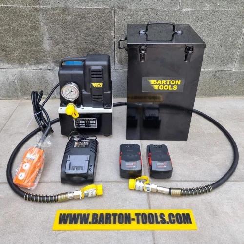 Jual Battery Cordless Hydraulic Pump 2L Pompa Hidrolik Baterai BARTON ...