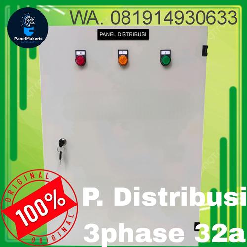 Jual panel distribusi 3phase 32a panel pembagi panel SDP panel 3phase ...