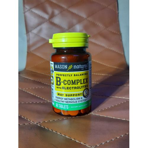 Jual Mason Natural B-Complex with Electrolytes 60 Tablets - Kab ...