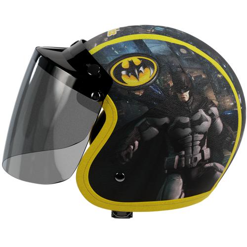 Jual Helm anak retro model pororo kacamata motif Batman Usia 2-6 Tahun ...