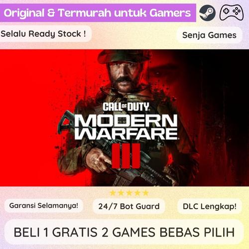 Jual CALL OF DUTY MODERN WARFARE III INCLUDE MODERN WARFARE 1 & 2 REBOOT ORIGINAL PC GAME ...