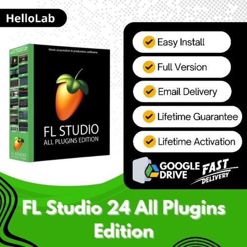 Jual FL Studio 24 All Plugins Edition 2024 v24.1.1.4285 Full Version ...