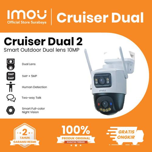 Promo IMOU Cruiser Dual 2 5MP+5MP Kamera Keamanan Pintar Luar Ruang ...