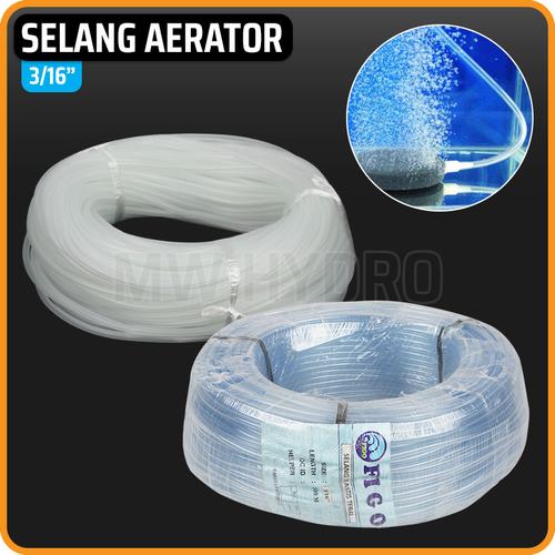 Promo Selang Aerator Aquarium / Selang Elastis Bening 3/16", per Rol ...