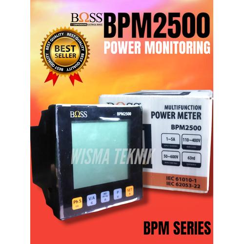 Jual POWER METER MONITORING SYSTEM BOSS BPM2500 - Jakarta Timur - Wisma ...