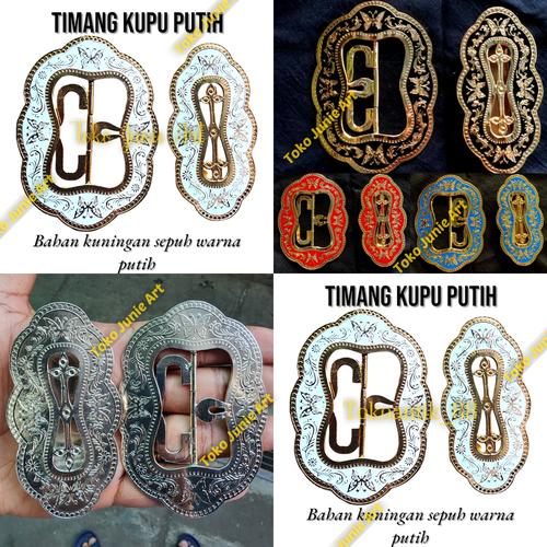 Jual Kepala Sabuk Epek Timang Motif Kupu Sepuhan Emas Busana Adat Jawa ...