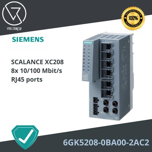 Jual SIEMENS SCALANCE XC208 - 6GK5208-0BA00-2AC2 - Kota Bandung ...