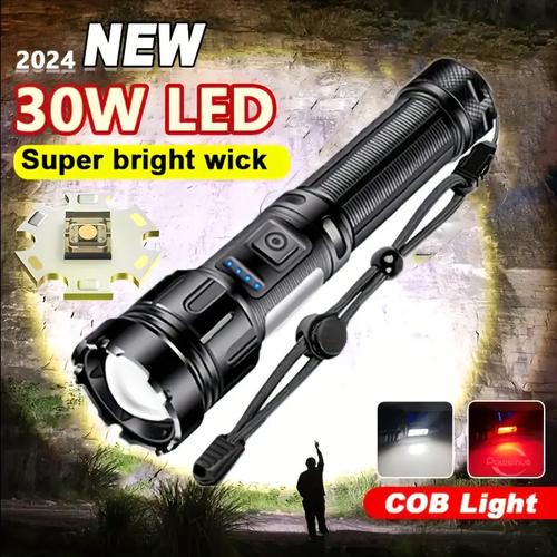 Jual Senter P50 LED Super Terang Jarak Jauh 90000 Lumens Anti Air ...
