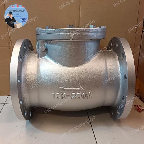 Jual 8" INCH SWING CHECK VALVE FLANGE JIS10K CAST IRON - Jakarta Barat ...