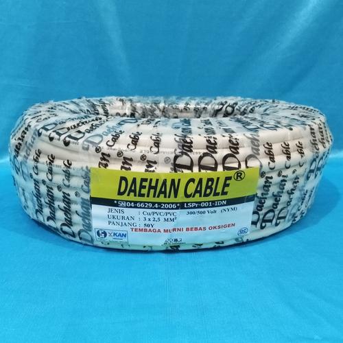 Jual Kabel NYM Tembaga Murni Bebas Oksigen Ukuran 3x2.5x50Y Sudah SNI ...