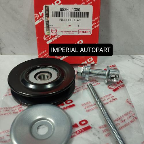 Jual pulley pully puli tensioner fan belt ac hino lohan fm260ti hino ...