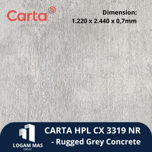 Jual CARTA SIGNATURE HPL CX 3319 NR - Rugged Grey Concrete - High ...