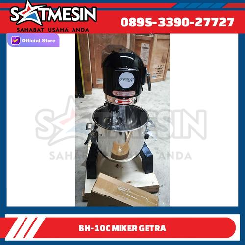 Promo GETRA Planetary Mixer BH-10C Black / Mixer Roti 10 Liter GETRA ...