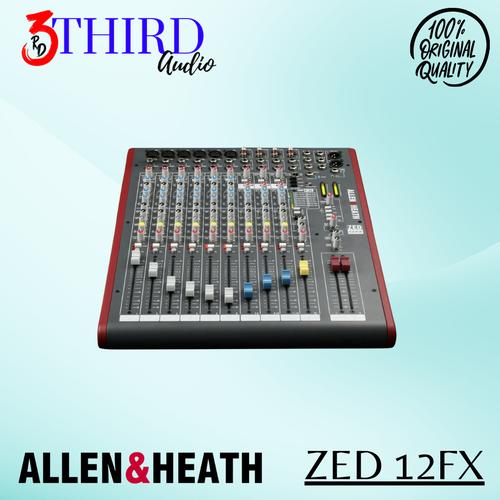 Jual Allen & Heath ZED-12FX 12-Channel Analog Mixer Original ZED12FX ...