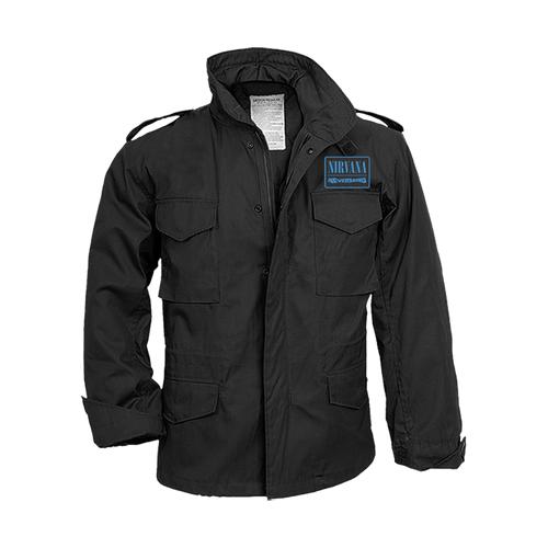 Jual [Official Nirvana] Nevermind Black Military Jacket - Merchandise ...