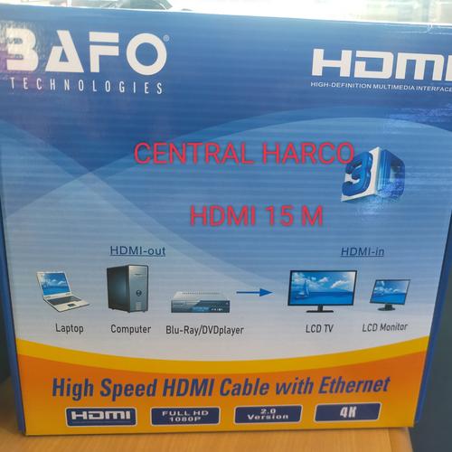 Jual kabel HDMI merk BAFO 15 meter - Jakarta Barat - central Harco ...