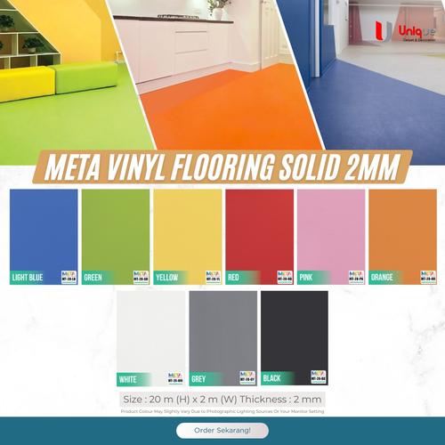 Jual Lantai Karpet Vinyl META Warna Polos Tebal 2mm / Vinyl Flooring ...