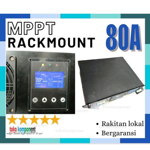 Promo mppt rack mount rackmount MPPT 80A 12v 24v 48v 80 Amper MPPT ...