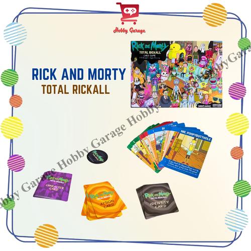 Jual Card Game Rick and Morty Total Rickall Board Games - Jakarta Barat ...