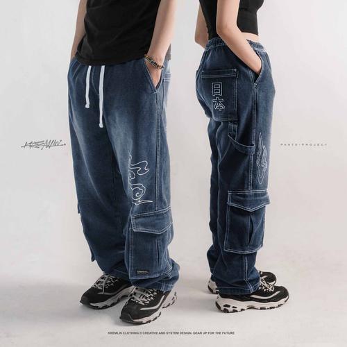 Promo KREMLIN Celana Carpenter Urban Jeans Cargo Wash Premium - Ginza ...